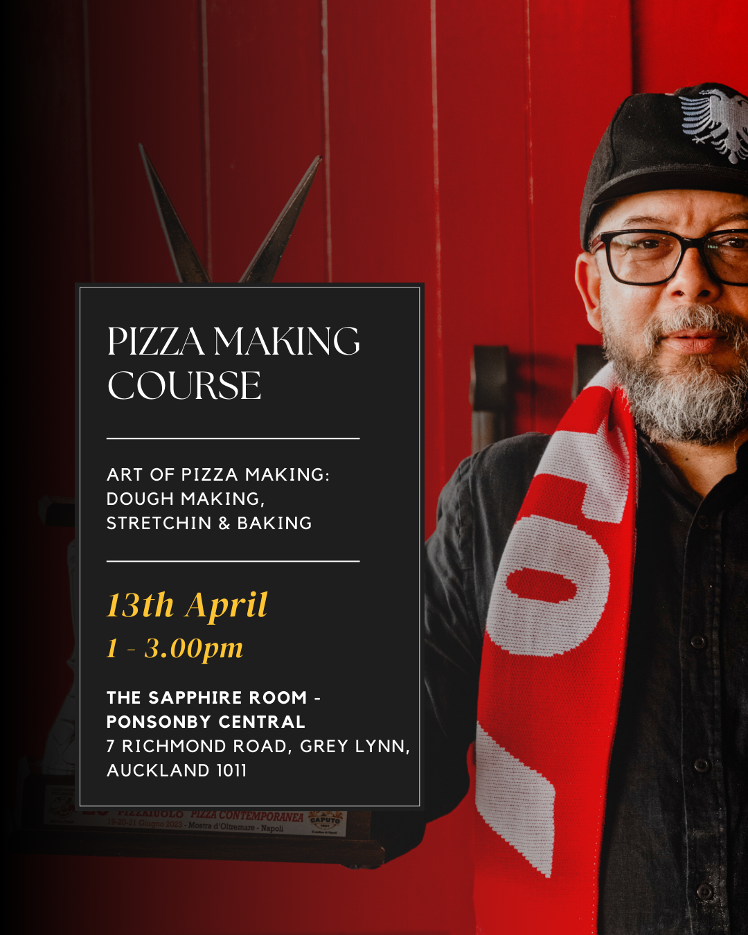 13th April - Ponsonby Pizza Making Course - Art of Pizza Making – Pizzata