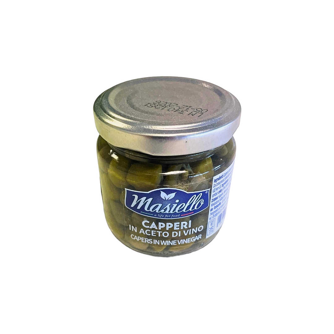 Capers In Wine Vinegar 106ml – Pizzata