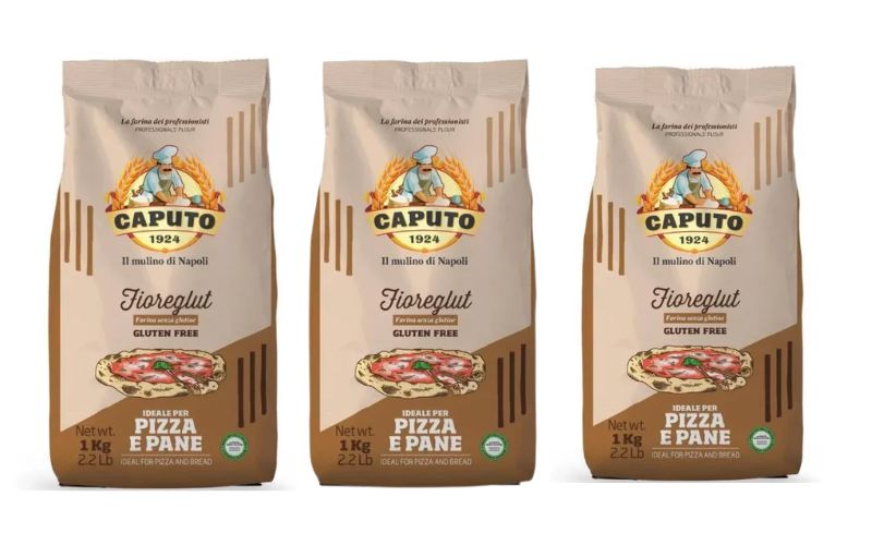 Caputo FioreGlut Gluten Free Flour 1kg x3 – Pizzata