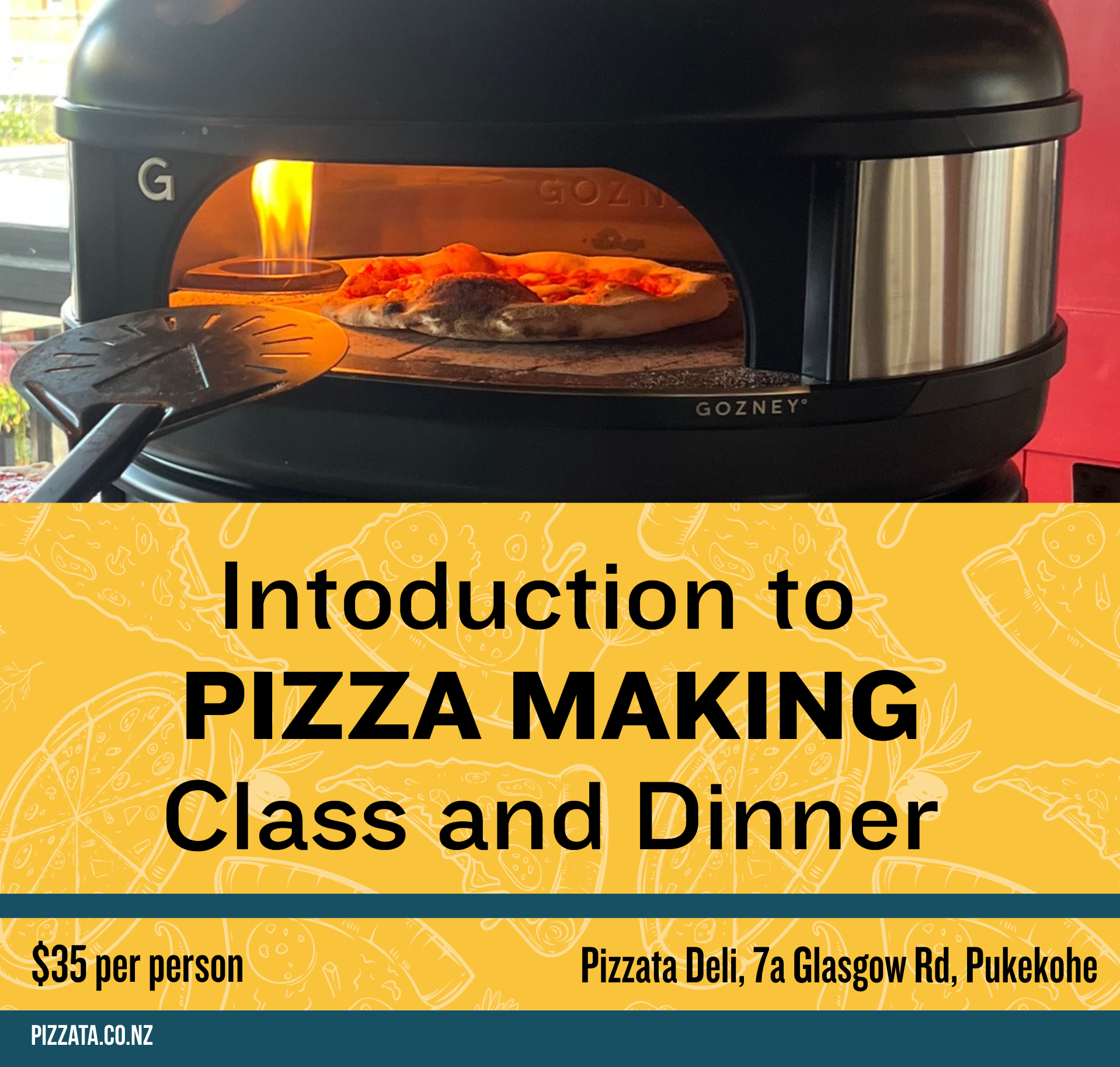 4th Aug - Introduction to Making Pizza Class & Dinner in the Deli(6pm ...